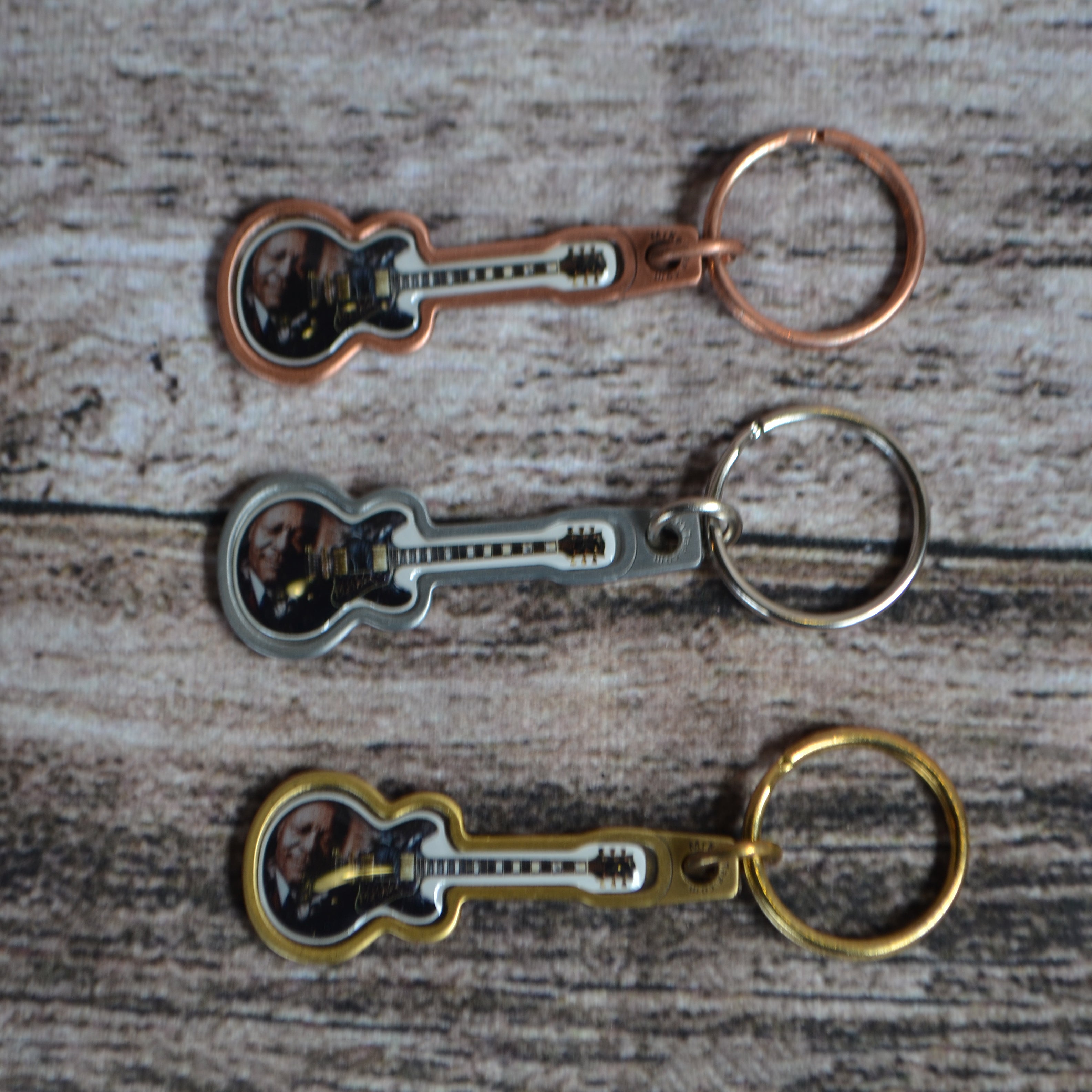Bee and Lucille Keychain – B.B. King Museum